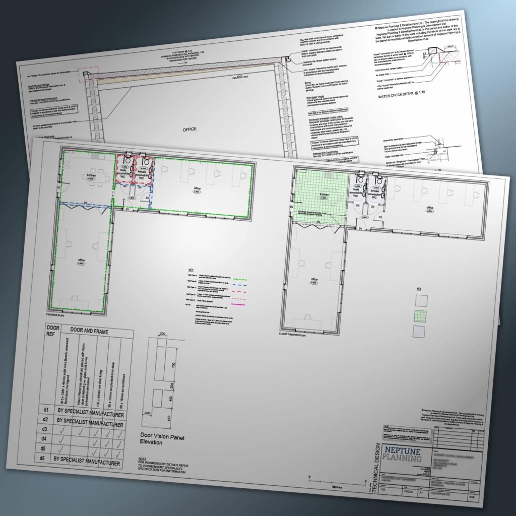 Construction tender packs | Neptune Architectural