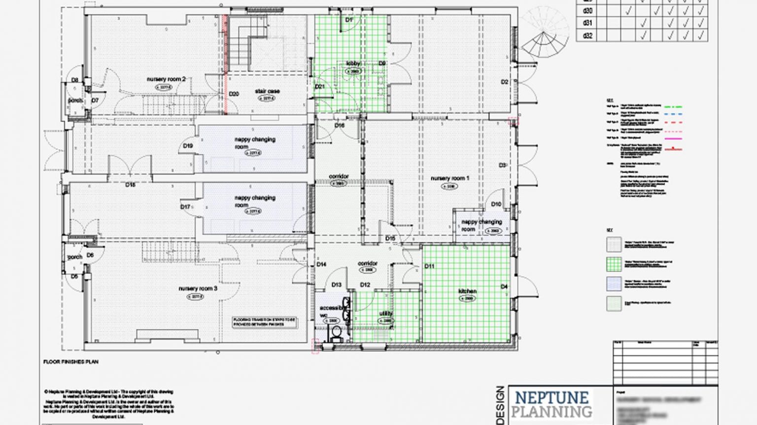 Construction tender packs | Neptune Architectural